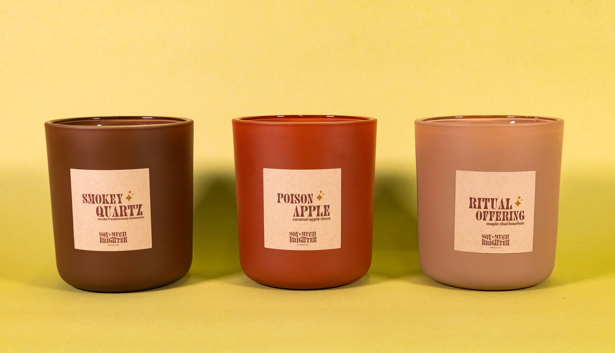 Poison Apple // Apple Caramel Clove // Fall Candles – Soy Much Brighter ...