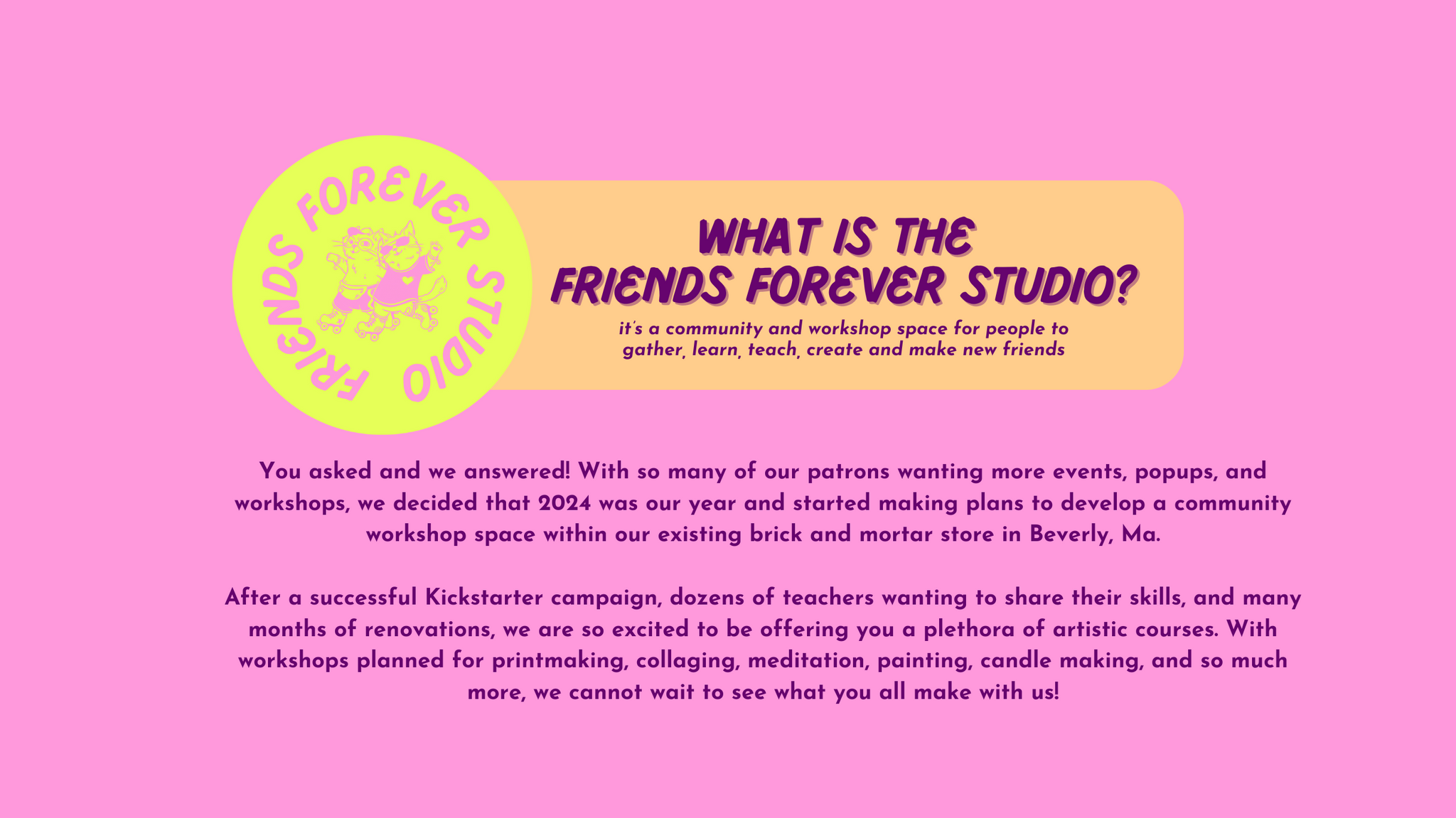 Friends Forever Studio – Soy Much Brighter Candle Co.