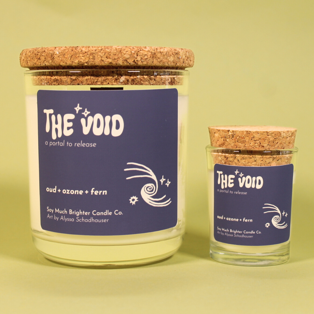 The Void: a portal to release // The Portal Collection // 2oz votive ...