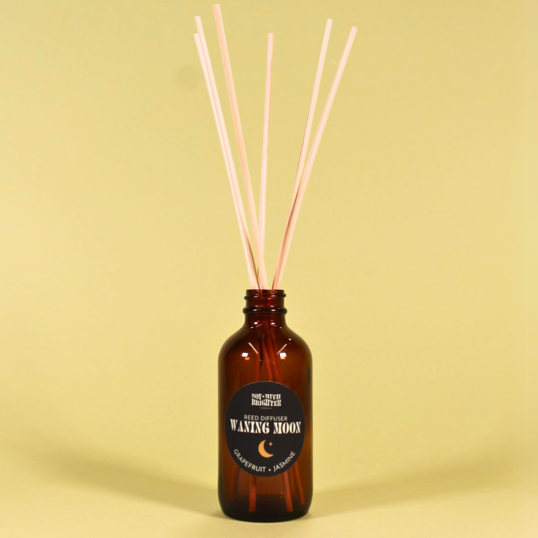 Reed Diffuser: Moon Phase Collection - Waning Moon // Grapefruit + Jas ...